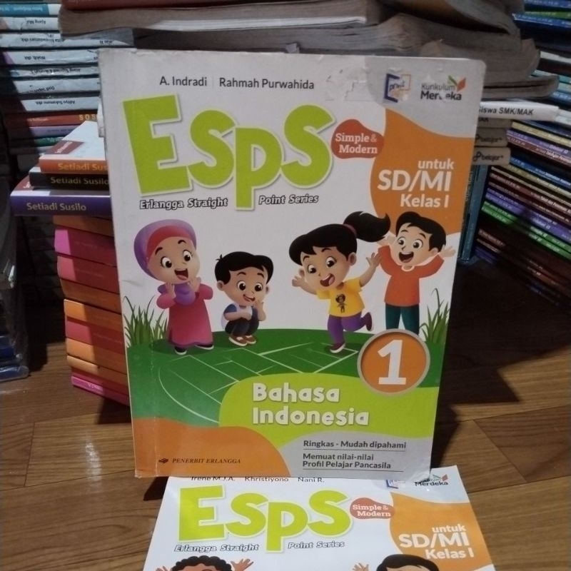 Jual buku esps bahasa Indonesia SD MI kelas 1 kurikulum merdeka original | Shopee Indonesia