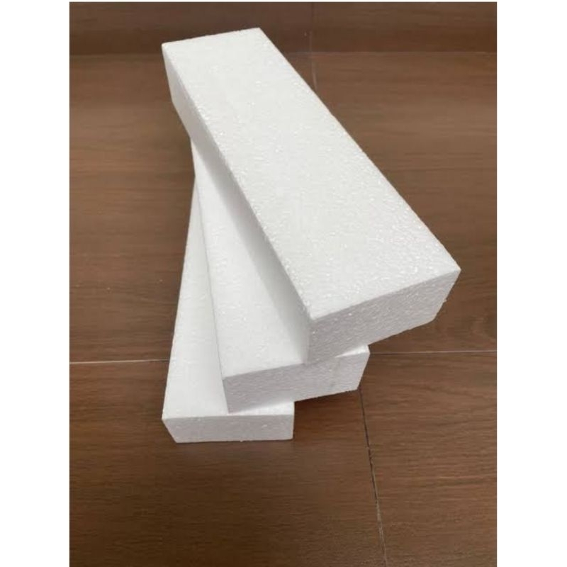 Jual D ( D9 ) PAPAN STEROFORM GABUS LEMBARAN TEBAL 5 CM UKURAN 20 X 5 ...