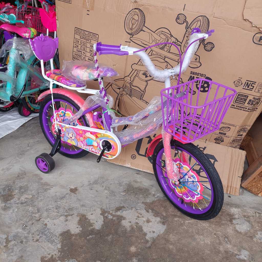 Jual SEPEDA ANAK CEWEK BMX MINI UKURAN 12, 16 & 18 INCH MONTANA ...