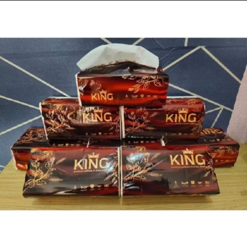 Jual Tisu King / Tissue King Premium 180 Sheet 2 Play Isi 1 pack ...