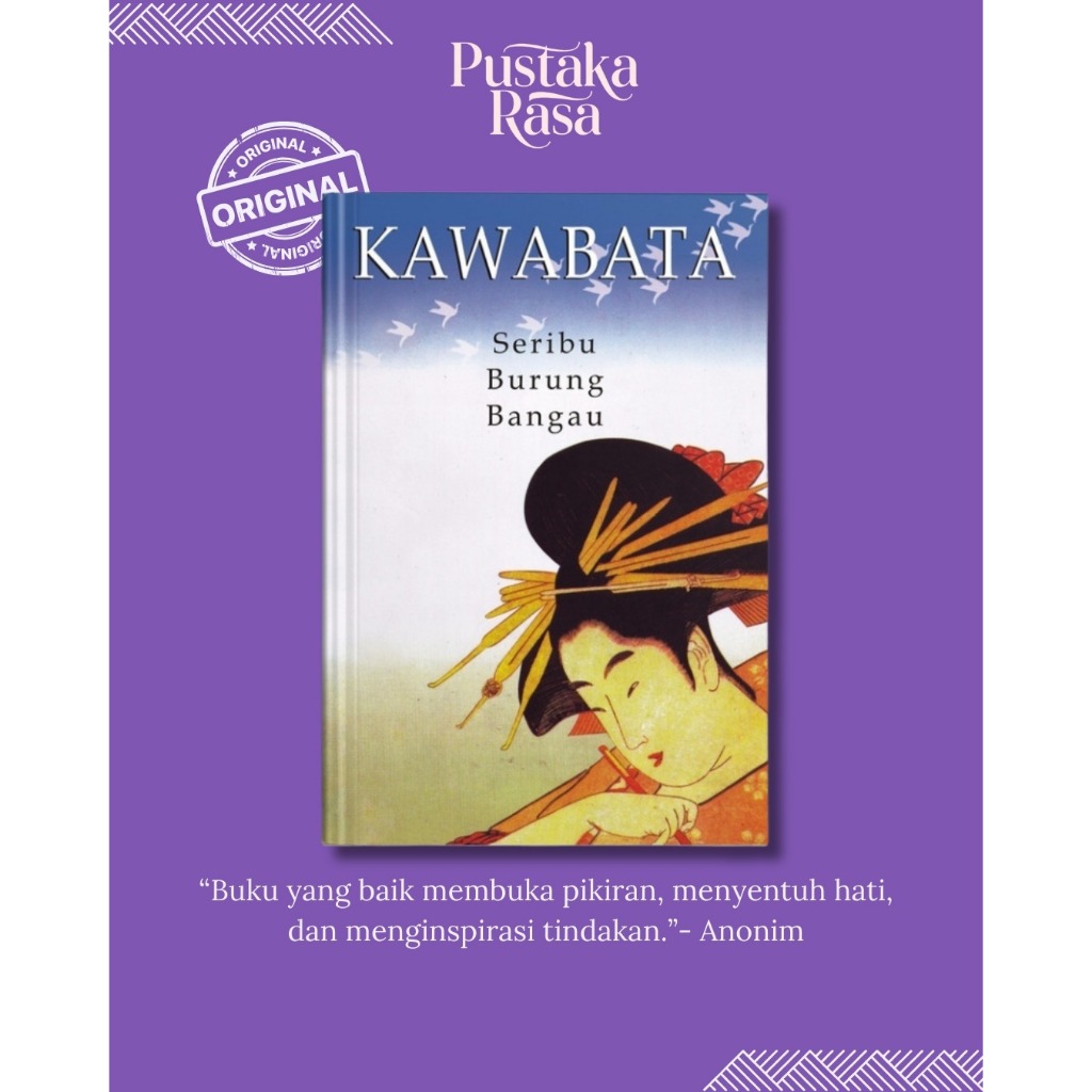 Jual PUSTAKA RASA - Buku Seribu Bunga Bangau Original NRS | Shopee Indonesia