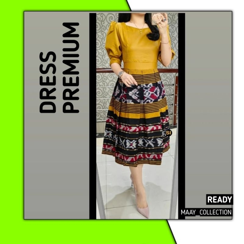 Jual BAJU DRESS TENUN BLANKET ETNIK DRESS TENUN JEPARA DRESS TENUN NTT SUMBA DRESS TENUN NTT ...