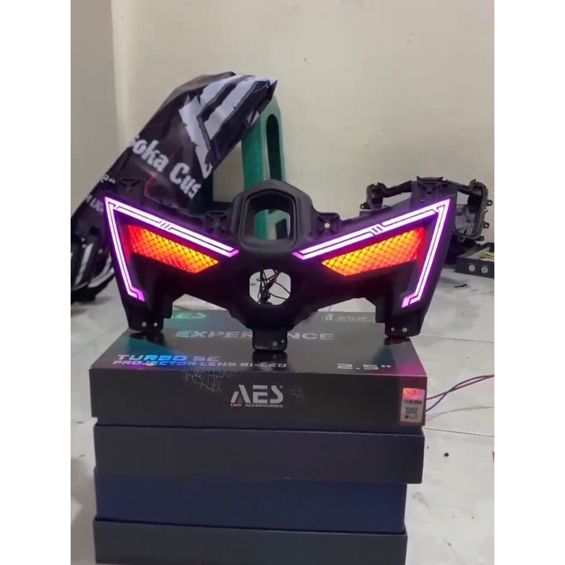 Jual Lazy Frame Alis RGB, Devil Jaring Nmax Turbo Nmax Neo | Shopee ...