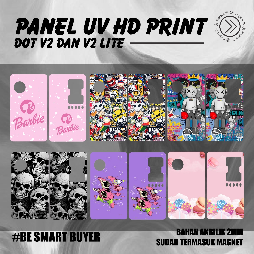 Jual PANEL UV HD PRINT BACKDOOR DOT V2 DAN V2 LITE BY PROJETIN | Shopee ...