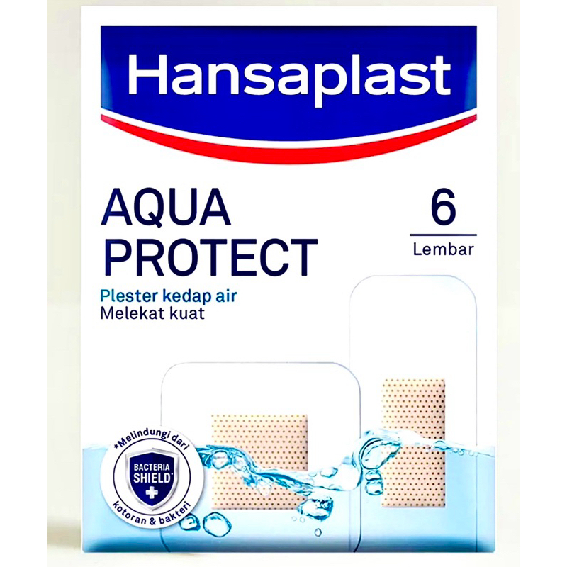 Jual Hansaplast Aqua Protect Per 1 Amplop @ 6 Lembar - Kedap / Tahan ...