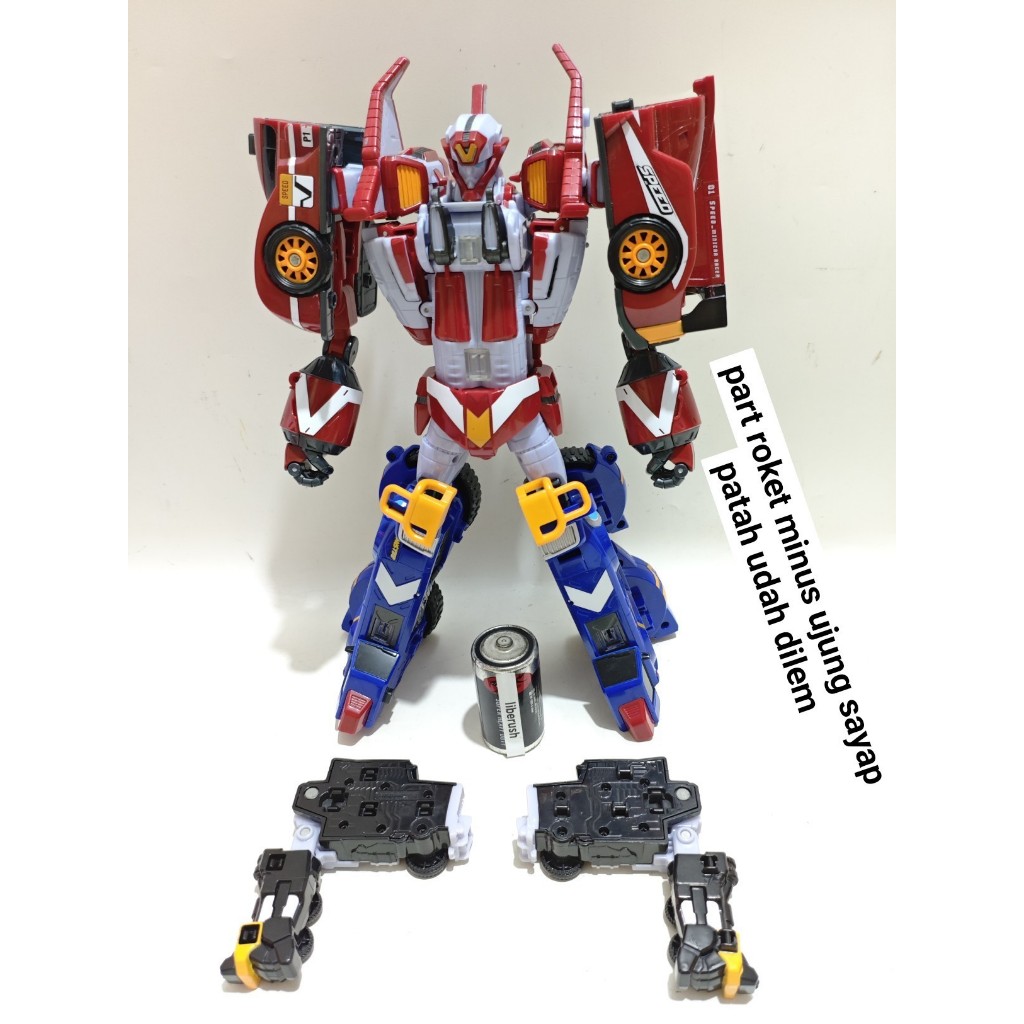 Jual Tobot V galaxy detectives master v ultimate figure combiner ...