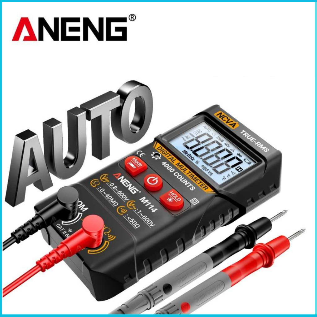 Jual COD ANENG Digital Multimeter Alat Ukur Tegangan Listrik AC DC ...