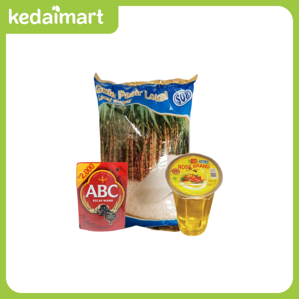 Jual Sembako Basic A (Gula, Kecap, Minyak Goreng) | Shopee Indonesia