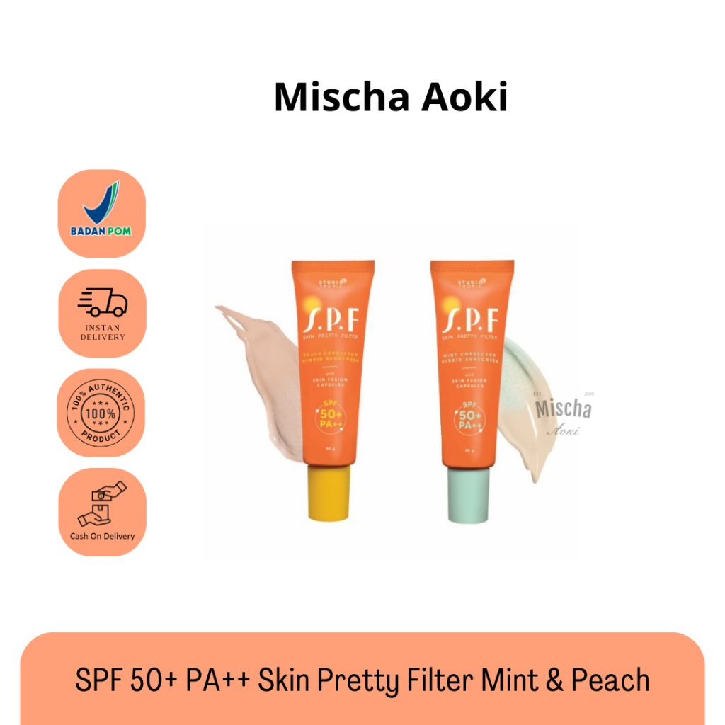 Jual CLEARING SALE ️ BPOM Studio Tropik SPF 50+ PA++ Skin Pretty Filter ...