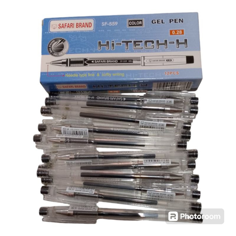 Jual Pen Hi-Tech safari 1 pak isi 12 pcs | Shopee Indonesia