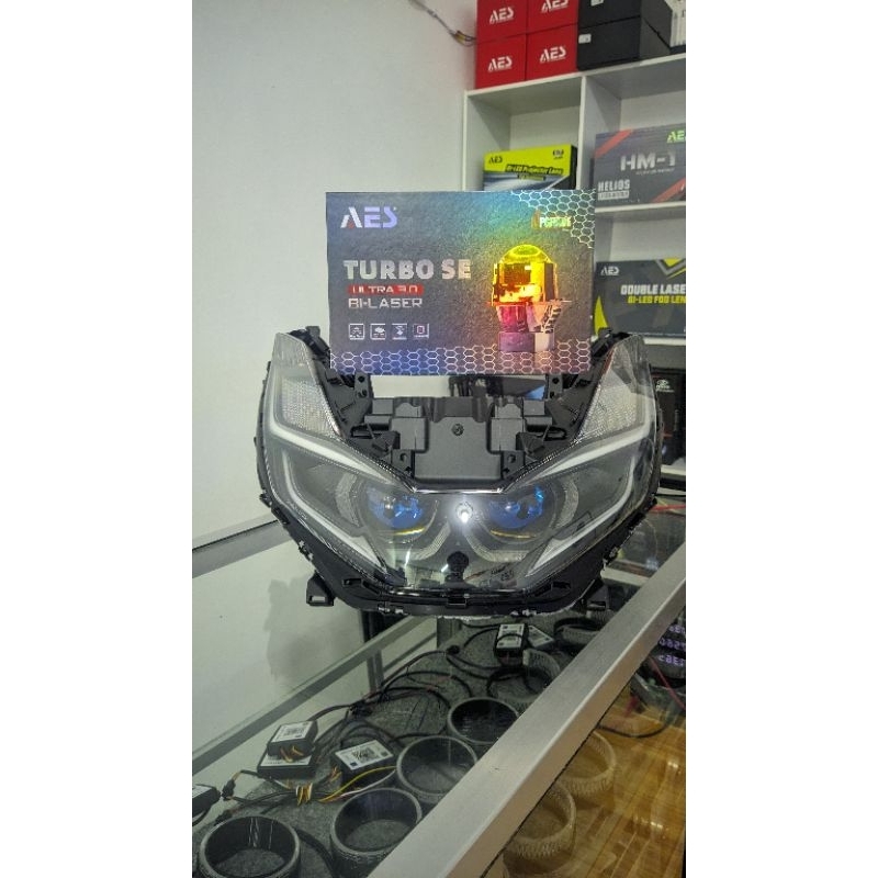 Jual BILED PCX 160 BILED AES TURBO SE BI-LASER ( mode belang ) | Shopee ...