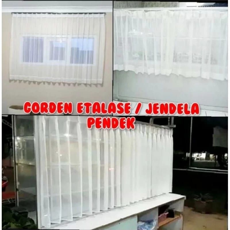 Jual VITRASE GORDEN UKURAN ETALASE VITRASE PELISKET BISA CUSTOM UKURAN ...
