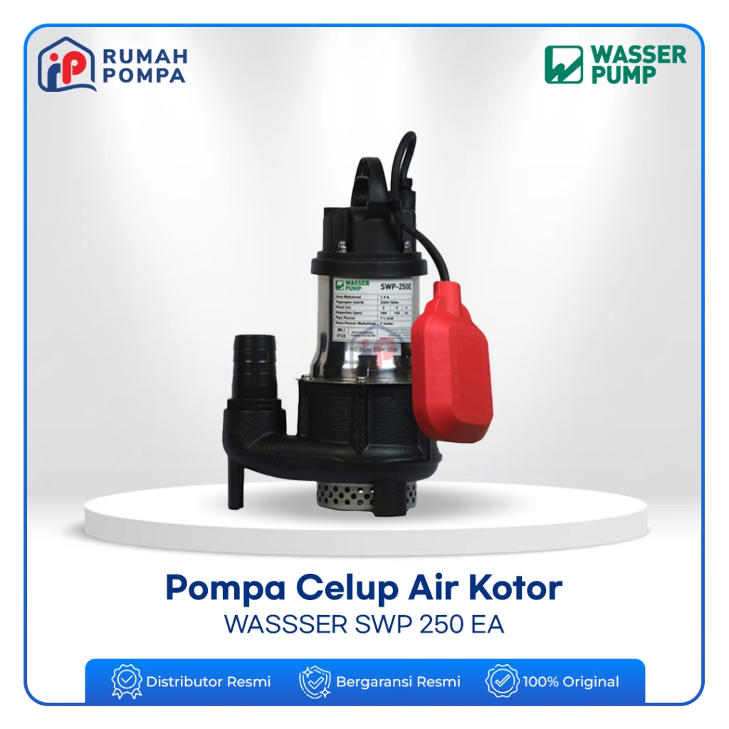 Jual Pompa Celup Air Kotor Wasser SWP 250 EA | Shopee Indonesia