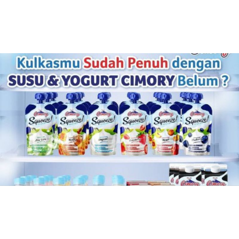 Jual cimory yogurt squeeze murah | Shopee Indonesia