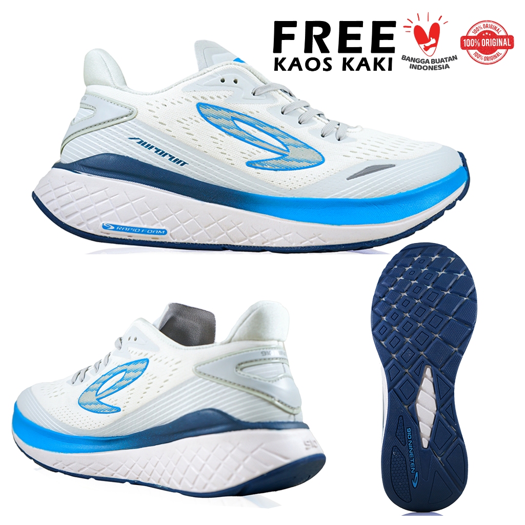 Jual Sepatu Running 910 Nineten Aurorun Original Sepatu Lari Daily Run ...