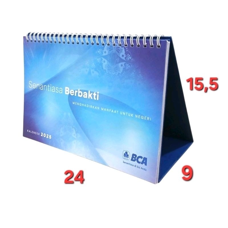 Jual BCA PRIORITAS 2025 KALENDER MEJA DUDUK ORIGINAL EDISI TERBATAS ...