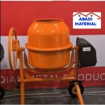 Jual Mesin Pengaduk Semen Elektrik Molen Concrete Mixer 180 Liter | Shopee Indonesia