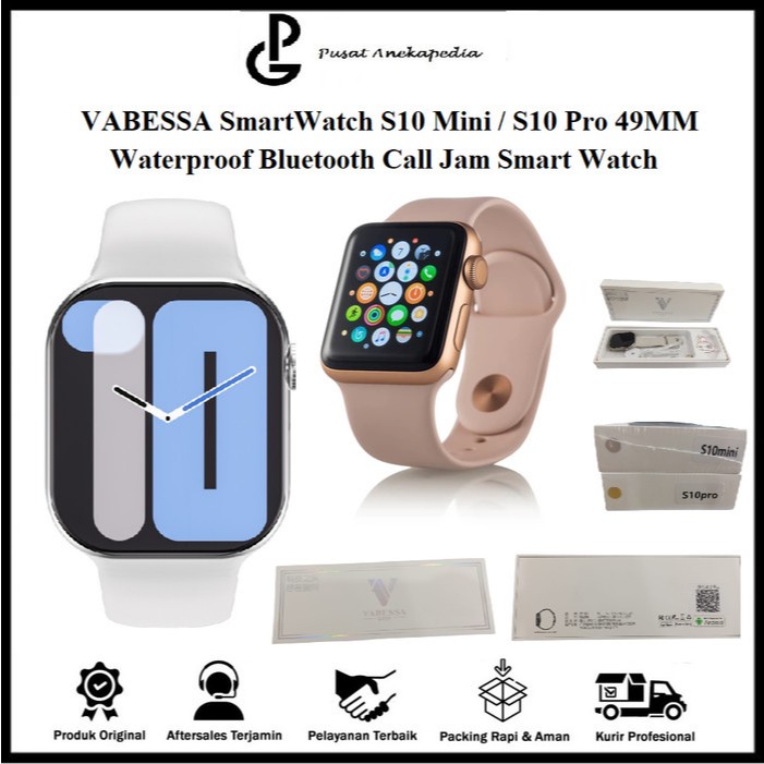 Jual VABESSA SmartWatch S10 Mini / S10 Pro 49MM 2.01inc Waterproof ...