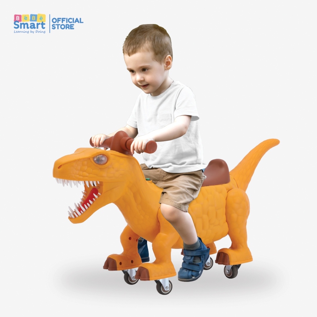 Jual Makassar - BEBE SMART Dino Rex Ride On / Mainan Dino / Mainan Anak ...