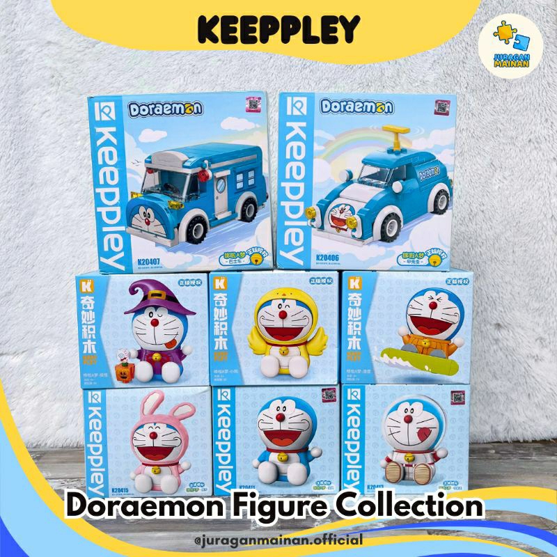 Jual KEEPPLEY TOYS Doraemon Figure Series - Bricks bongkar susun brick ...