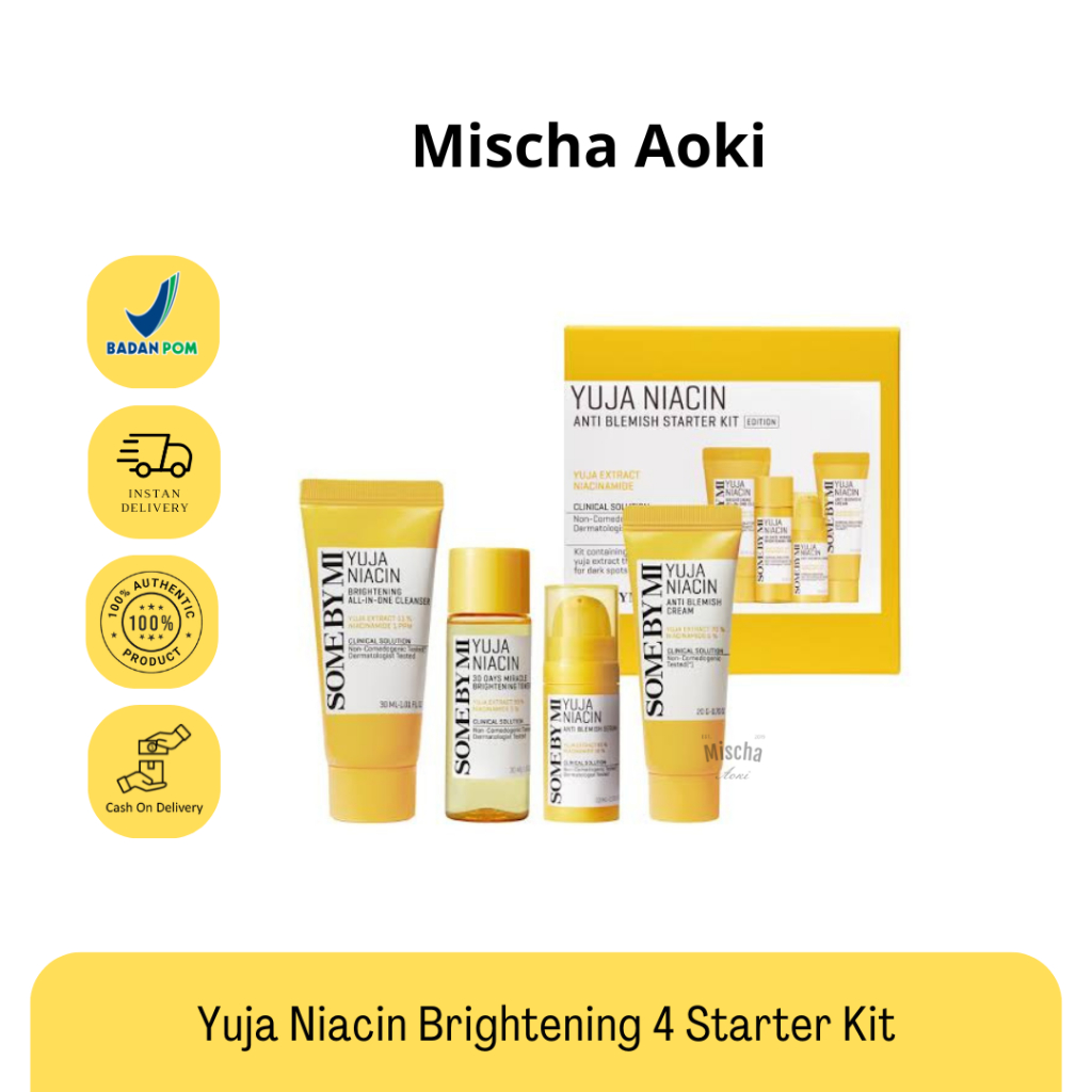 Jual BPOM Some By Mi Yuja Niacin Anti Blemish 30 Days Brightening ...