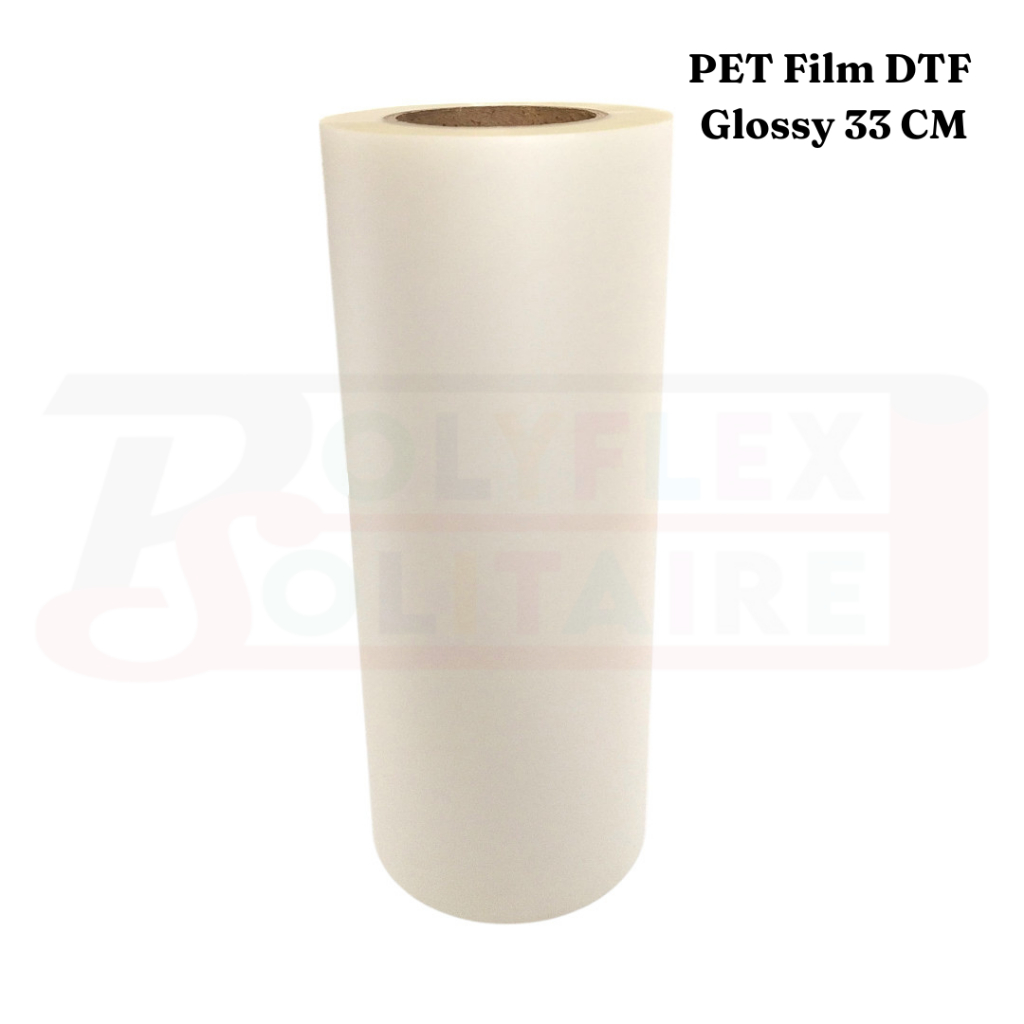 Jual Polyflex Solitaire DTF PAPER Untuk Mesin DTF Lebar 33cm PREMIUM ...