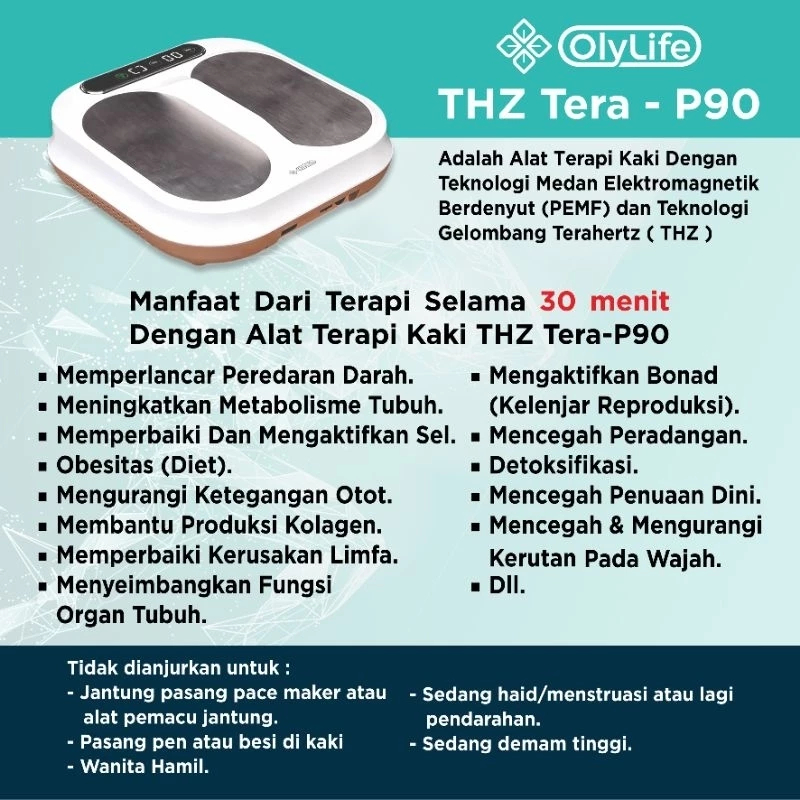 Jual OLYLIFE THZ TERA P 90,BERGARANSI DAN RESMI,ORIGINAL 100% | Shopee ...