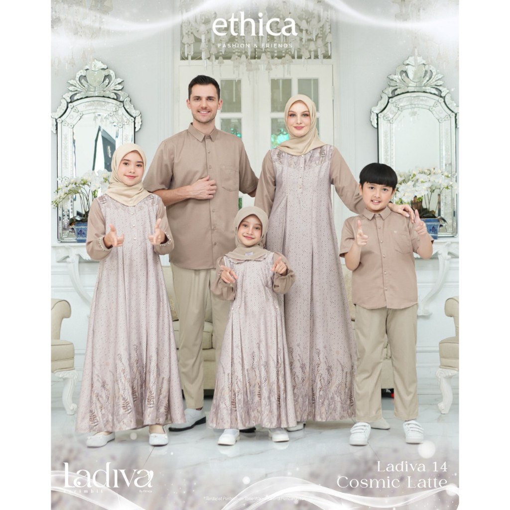 Jual ETHICA LADIVA 14 COSMIC LATTE ll COD - Terbaru sarimbit keluarga ...