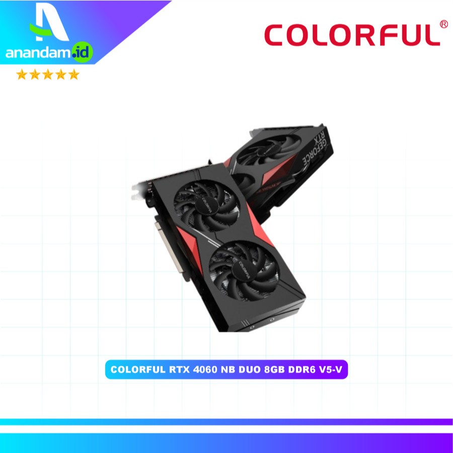 Jual Colorful GeForce RTX 4060 NB DUO 8GB V5-V 8GB DDR6 - gaming VGA ...