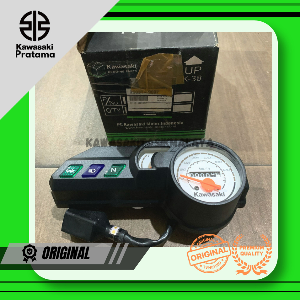 Jual Speedometer METER ASSY KPH KAWASAKI KLX150BF (+AMPERE BENSIN ...