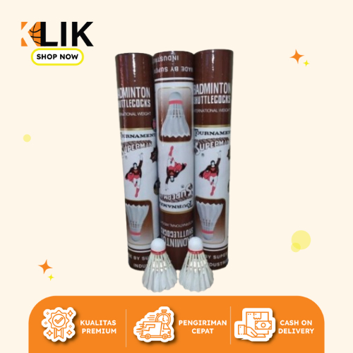 Jual Shuttlecock/Kok Superman Coklat original tegal | Shopee Indonesia