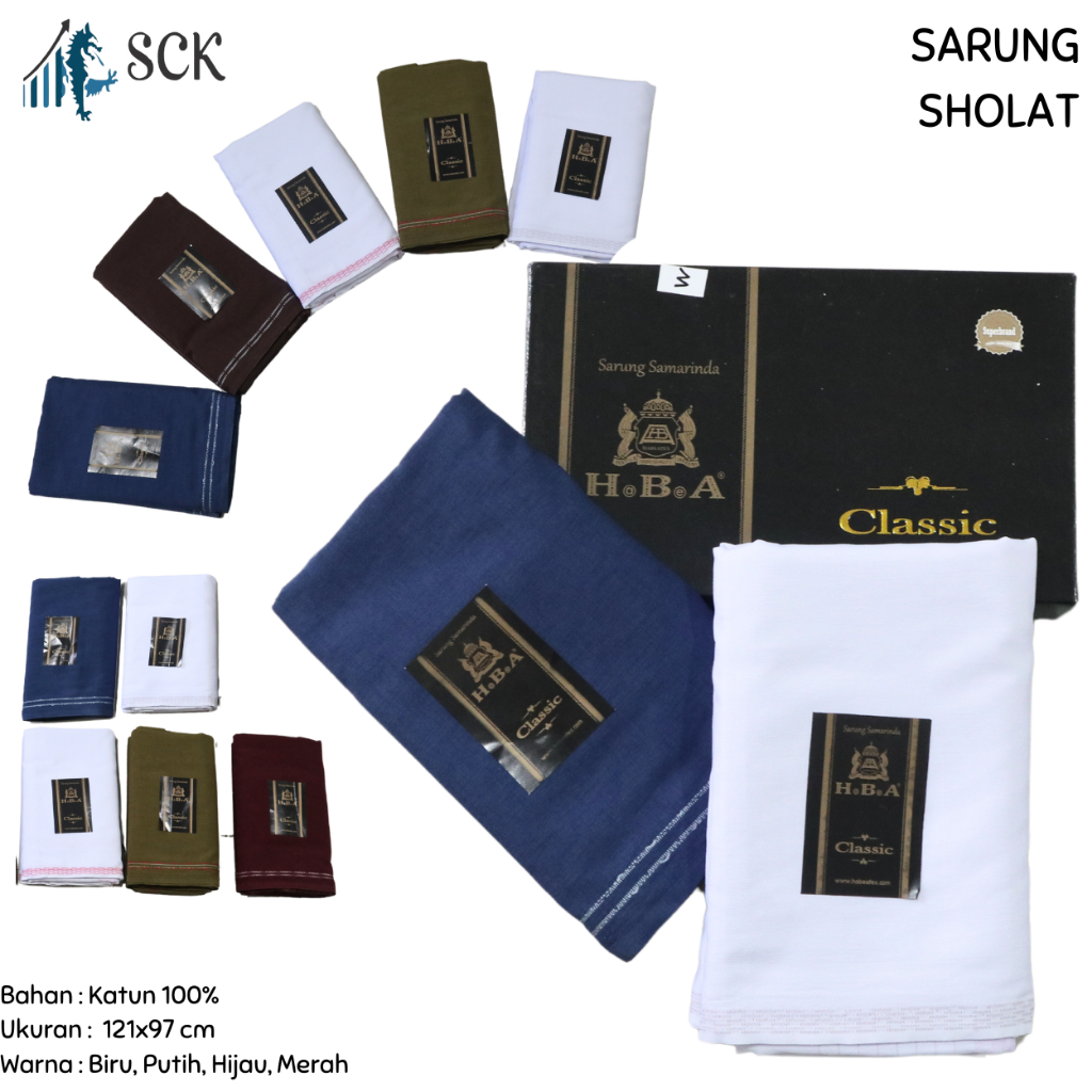 Jual Sarung Sholat SAMARINDA HBA Premium Lebaran Puasa Hadiah / Sarung ...