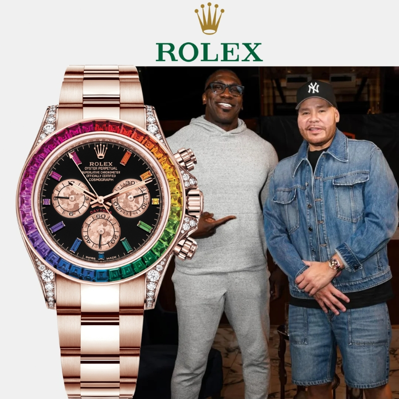 Jual [100%Asli] Rolex 116595 RBOW Rolex 40mm Rainbow Diamond Ready ...