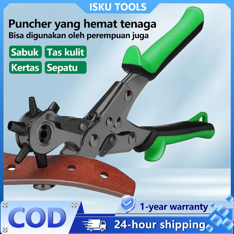 Jual ISKU Tang Pembolong 10 Inch / Punch Pliers /Alat Tang Pembolong ...