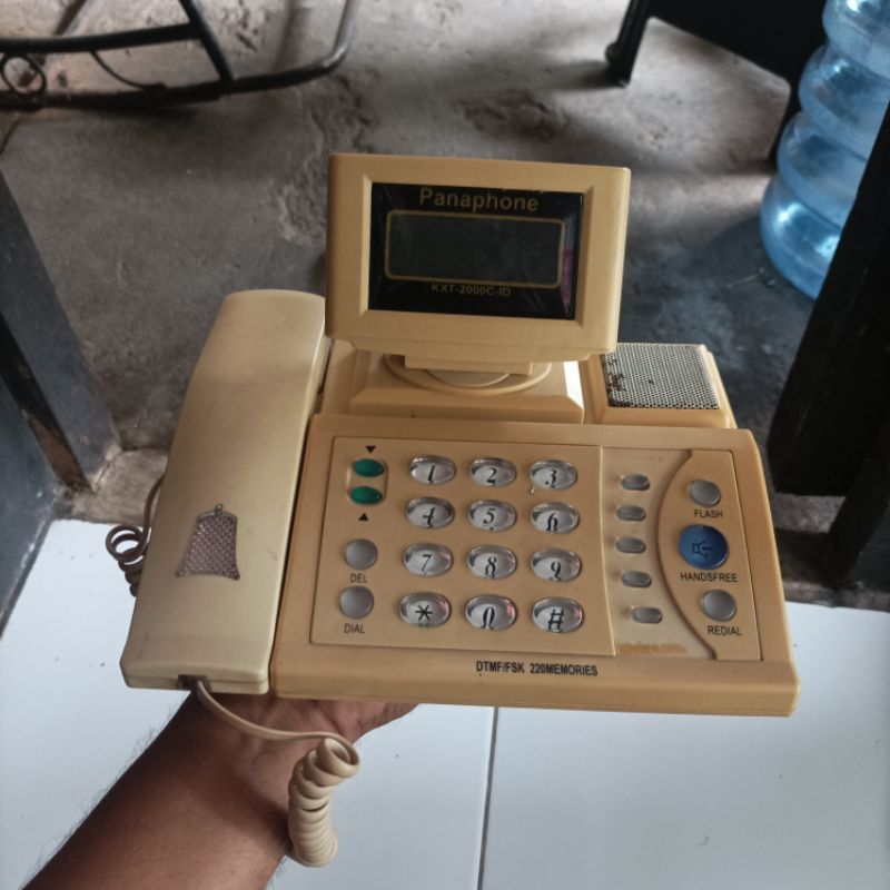 Jual Panaphone KXT-2000c - untuk pajangan - telfon rumah kantor jadul | Shopee Indonesia