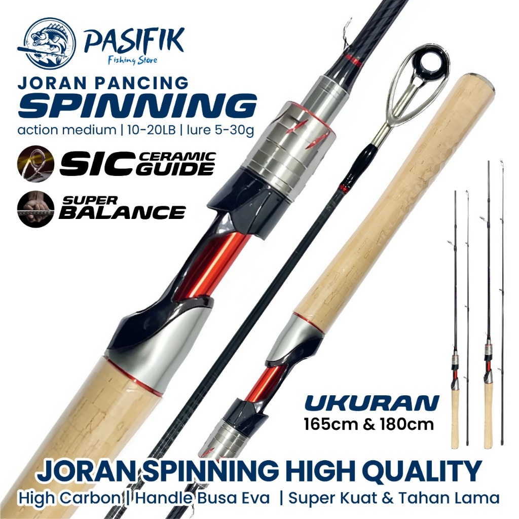 Jual Pusat Alat Pancing - Joran Pancing Spinning King Lure1.80M Action ...