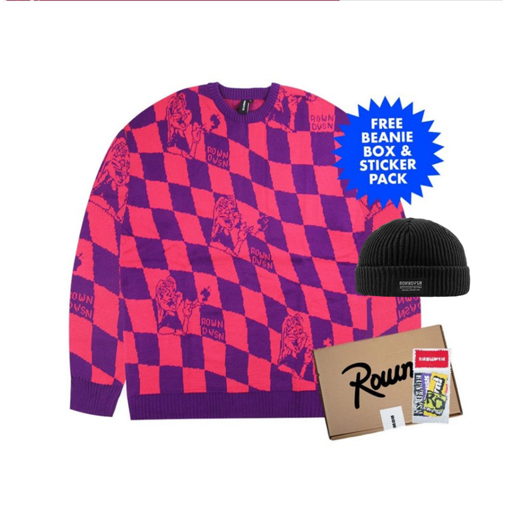 Jual [GRATIS Beanie Summer Black + Box + Sticker Pack] Rown Division ...