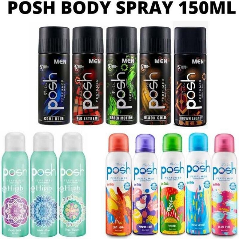 Jual Posh Parfum 150ml - All Varian | Shopee Indonesia