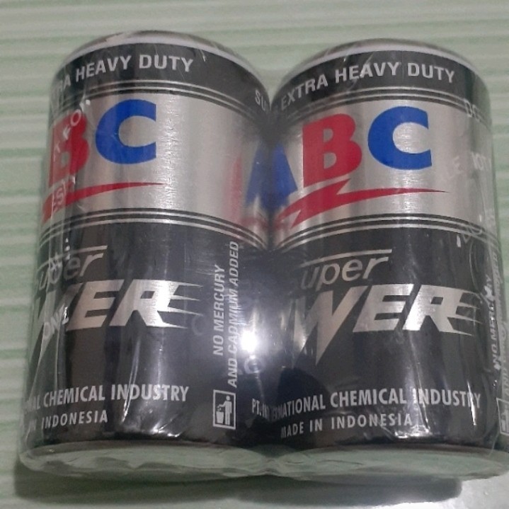 Jual Batrai ABC Type D R20P Super Power Size Jumbo Bisa Untuk ...