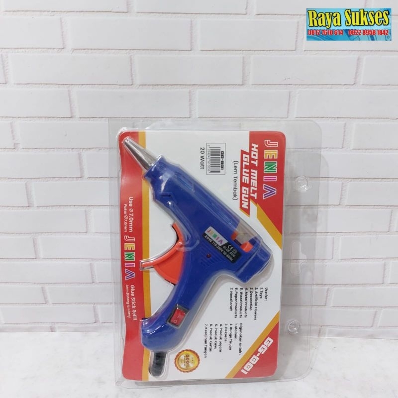 Jual Mesin Lem Bakar Kecil Jenia/Mesin Lem Tembak Jenia/Hot Melt Glue ...