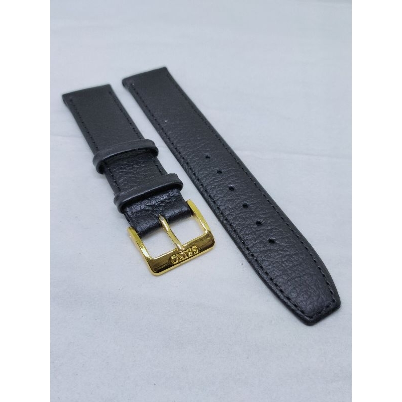 Jual Seiko leather strap vintage watch 18mm strap kulit jam tangan ...