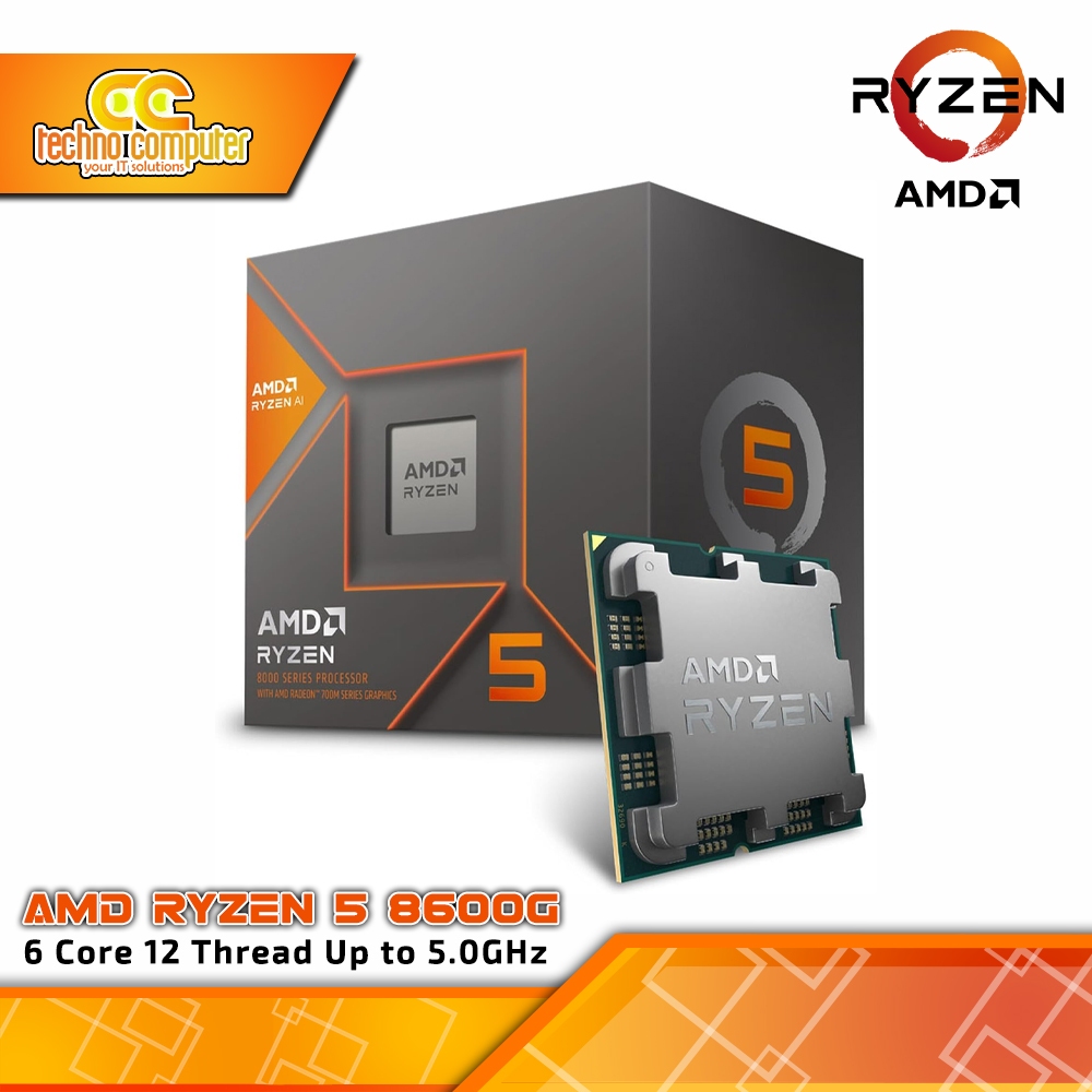 Jual PROCESSOR AMD RYZEN 5 8600G - 6 Core 12 Threads Up to 5.0GHz ...