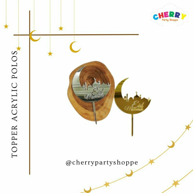 Jual Topper Cake Acrylic Tema Ramadhan | Shopee Indonesia