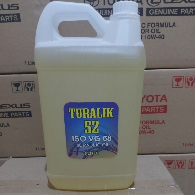 Jual Oli Hidrolik Turalik 52 ISO VG 68 / oli hidrolik Turalik 52 ISO VG ...