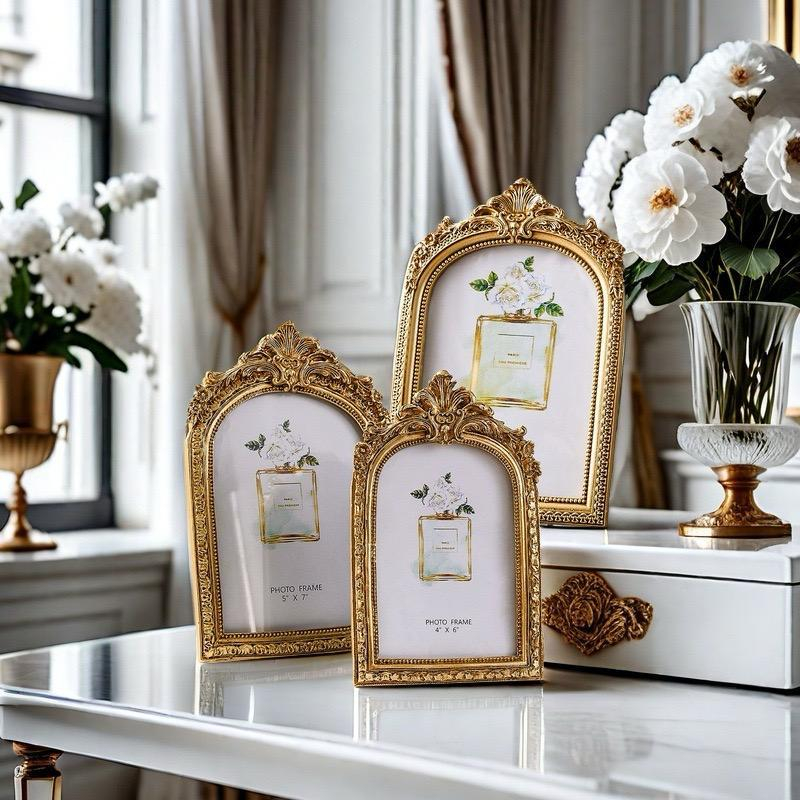 Jual Howard Gold Frame Vintage Photo | Foto Frame Retro Classic ...