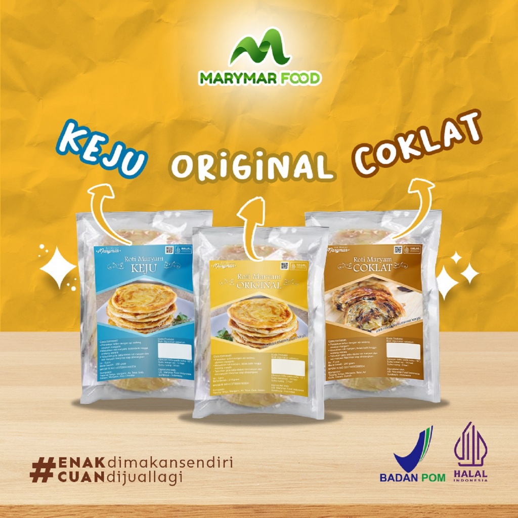 Jual PAKET Roti Maryam Marymar (3 pcs BEST SELLER) | Shopee Indonesia