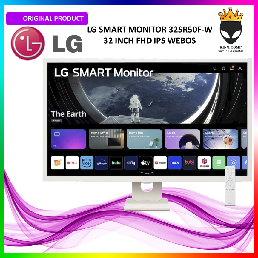 Jual LG 32SR50F 32 inch FHD IPS 60Hz 8ms HOME OFFICE GAMING SMART ...