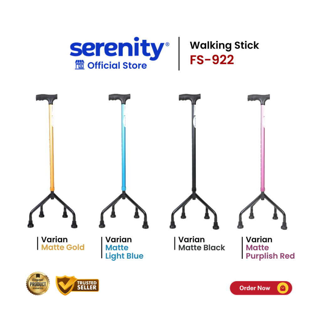 Jual Serenity Walking Stick FS-922 - Gold | Shopee Indonesia