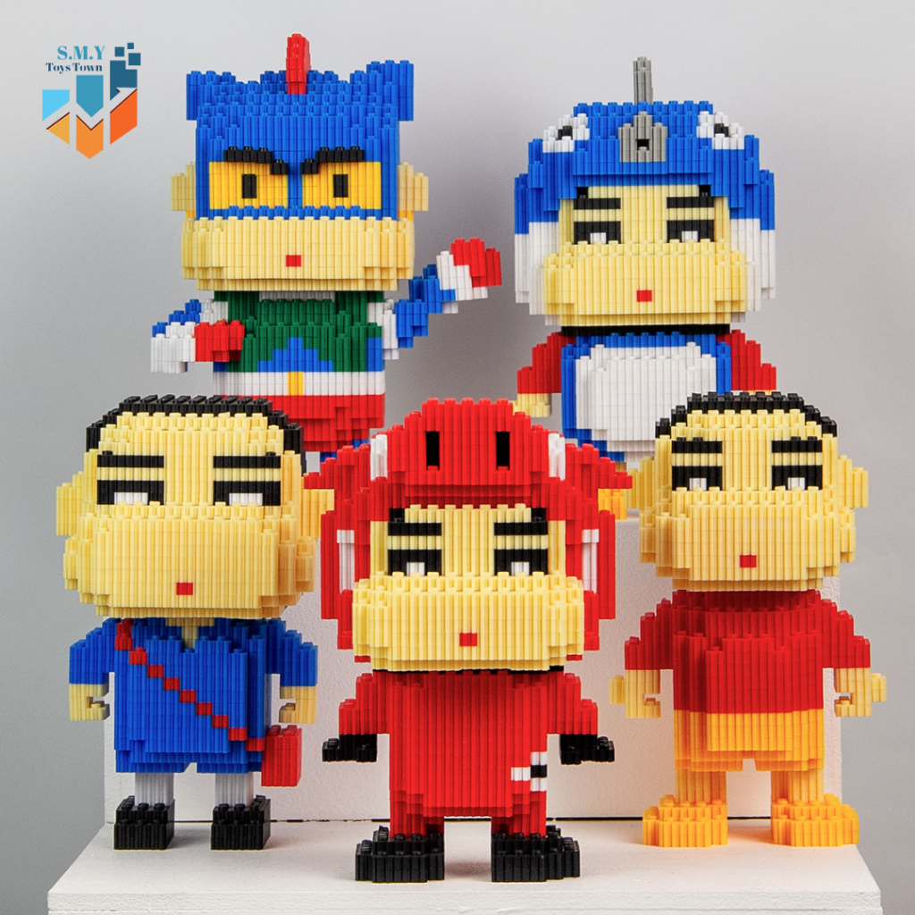 Jual SMY Toystown Crayon Shinchan Nano Blocks Mainan Edukasi Blok Susun ...