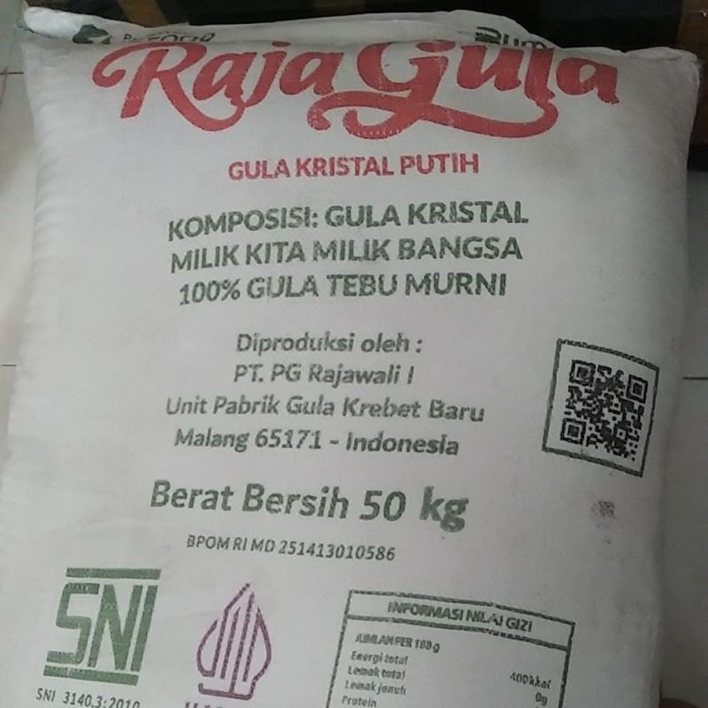 Jual Raja gula kristal 50kg | Shopee Indonesia
